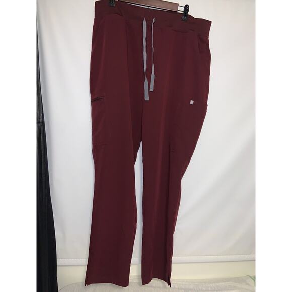 Figs | Pants & Jumpsuits | Figs Kade Scrub Pant Women 2xl Tall Burgundy ...